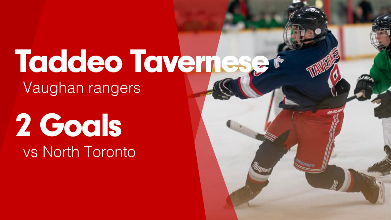 2 Goals vs North Toronto - Taddeo Tavernese highlights - Hudl