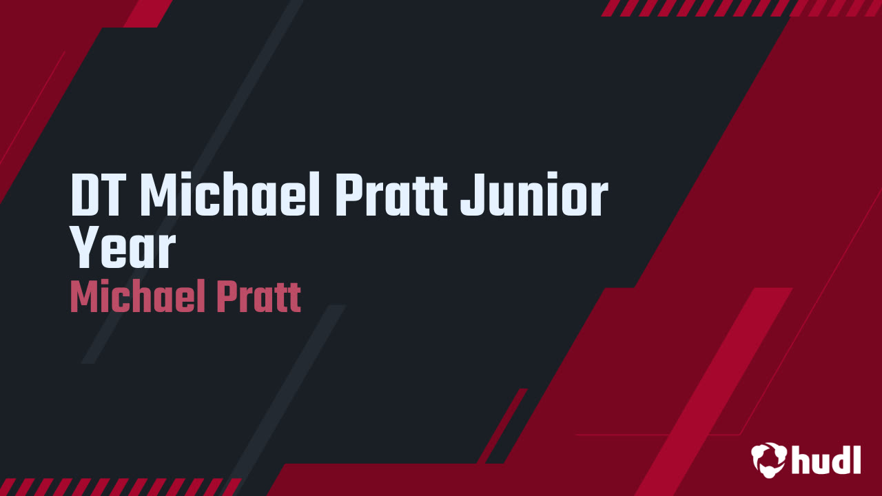 DT Michael Pratt Junior Year - Michael Pratt highlights - Hudl