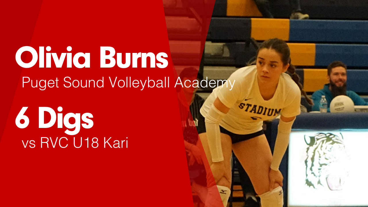 6 Digs vs RVC U18 Kari - Olivia Burns highlights - Hudl