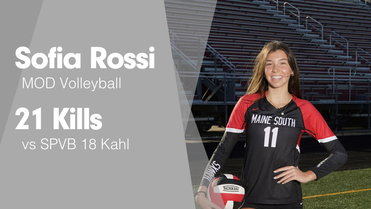 21 Kills vs SPVB 18 Kahl - Sofia Rossi highlights - Hudl
