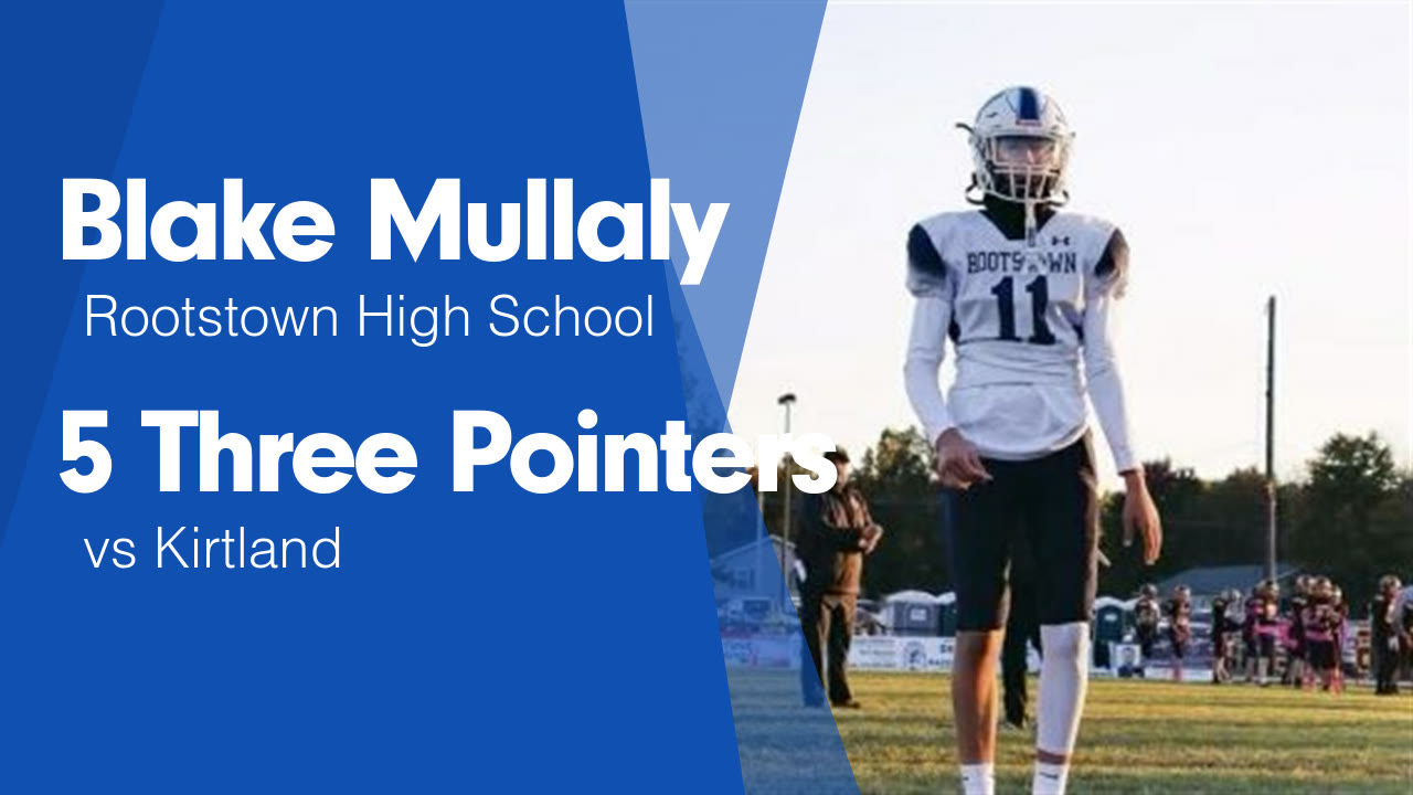 5 Three Pointers vs Kirtland - Blake Mullaly highlights - Hudl