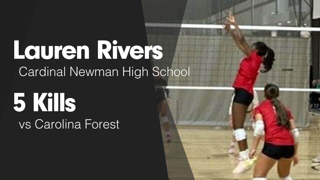 5 Kills vs Carolina Forest - Lauren Rivers highlights - Hudl