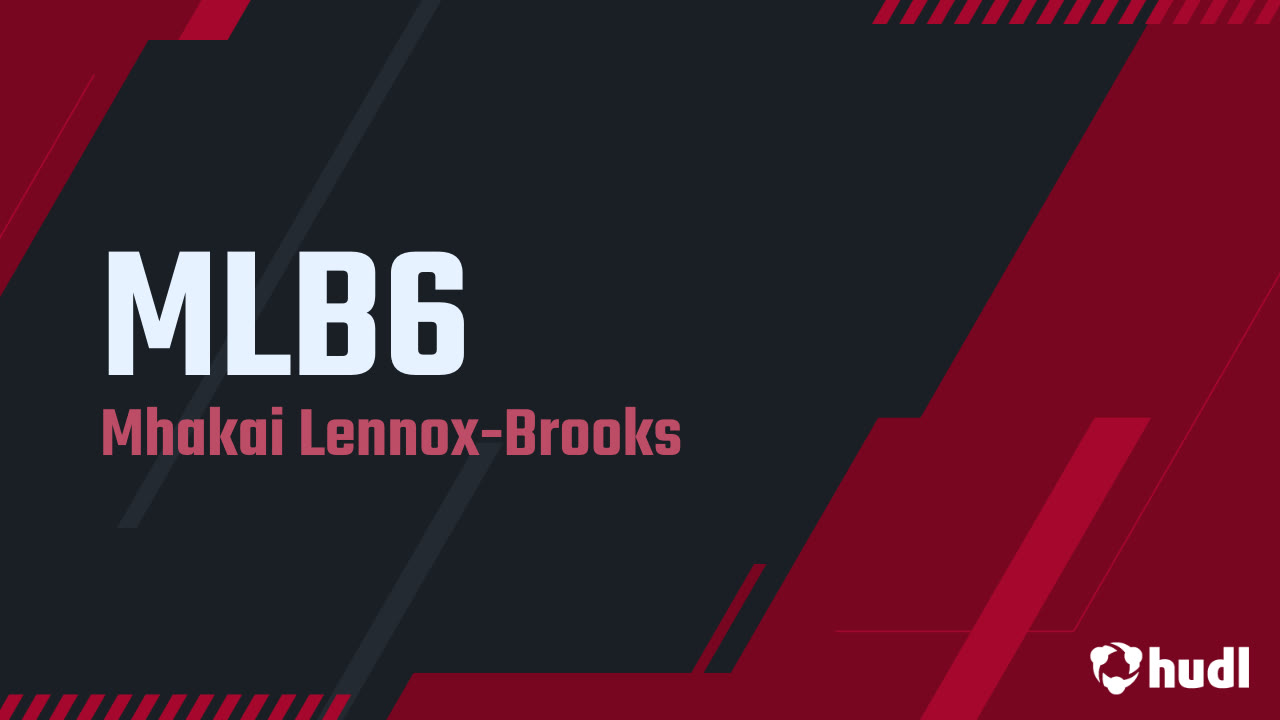 MLB6 - Mhakai Lennox-Brooks highlights - Hudl