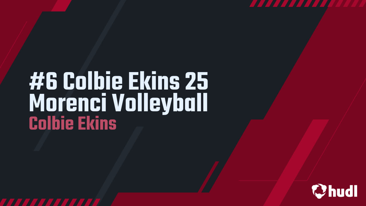 #6 Colbie Ekins 25 Morenci Volleyball - Colbie Ekins highlights - Hudl