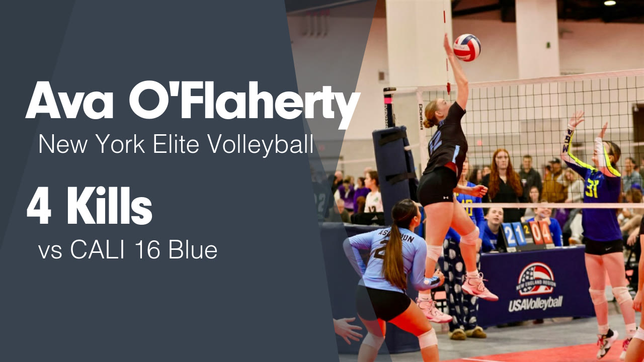 4 Kills vs CALI 16 Blue - Ava O'Flaherty highlights - Hudl