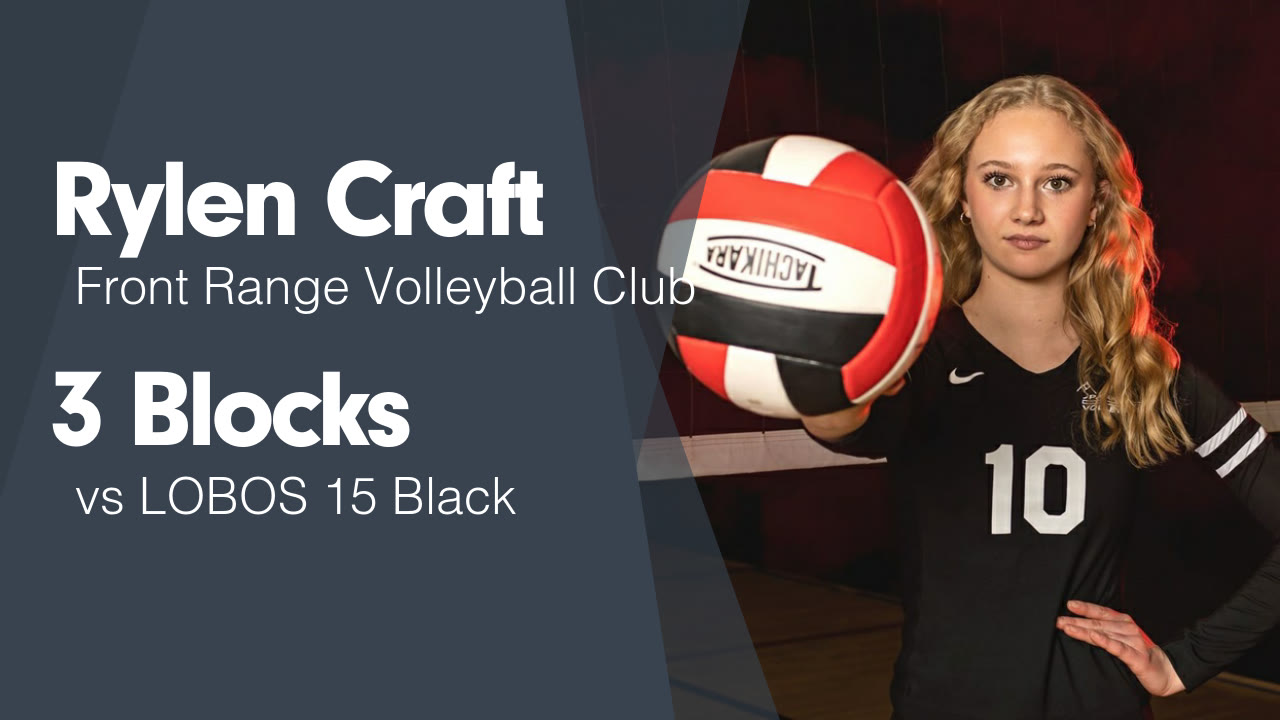 3 Blocks vs LOBOS 15 Black - Rylen Craft highlights - Hudl