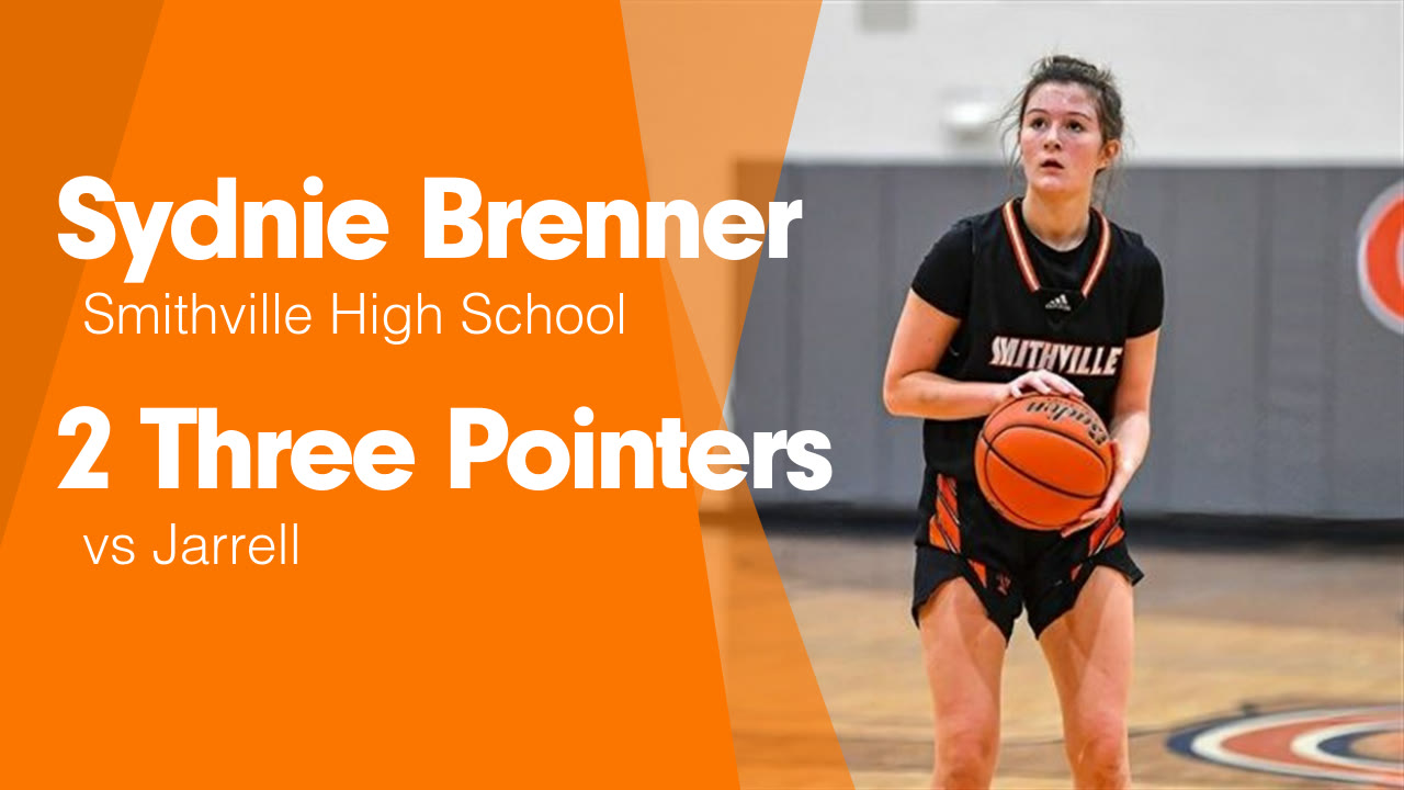 2 Three Pointers vs Jarrell - Sydnie Brenner highlights - Hudl
