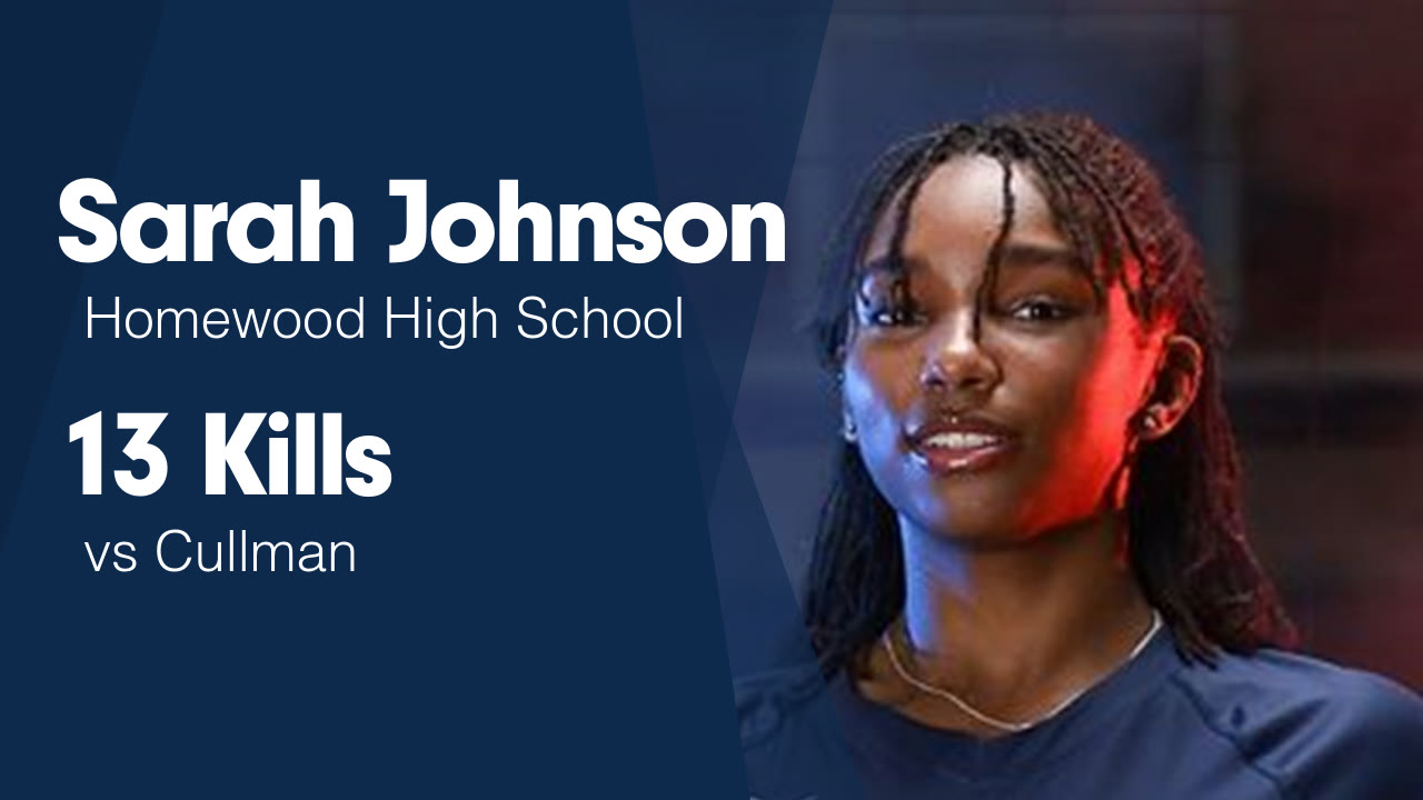 Watch "#11 Sarah with 13 kills vs Cullman HS" - Sarah Johnson's ...