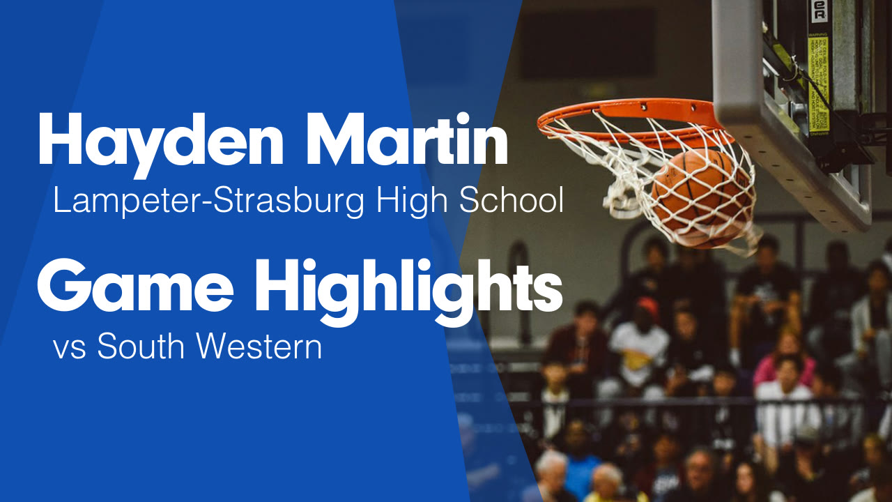 Game Highlights vs South Western - Hayden Martin highlights - Hudl