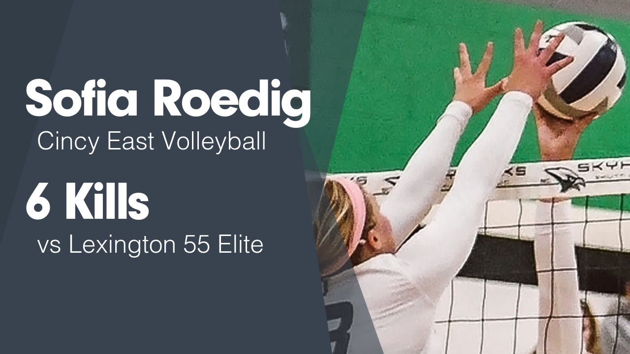 6 Kills vs Lexington 55 Elite - Sofia Roedig highlights - Hudl