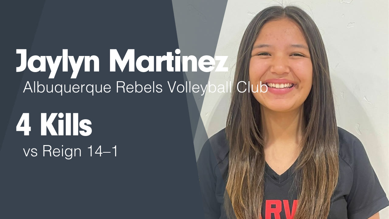 4 Kills vs Reign 14–1 - Jaylyn Martinez highlights - Hudl