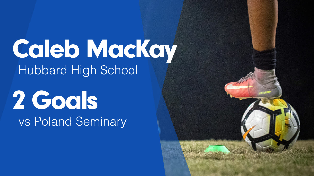 2 Goals vs Poland Seminary - Caleb MacKay highlights - Hudl