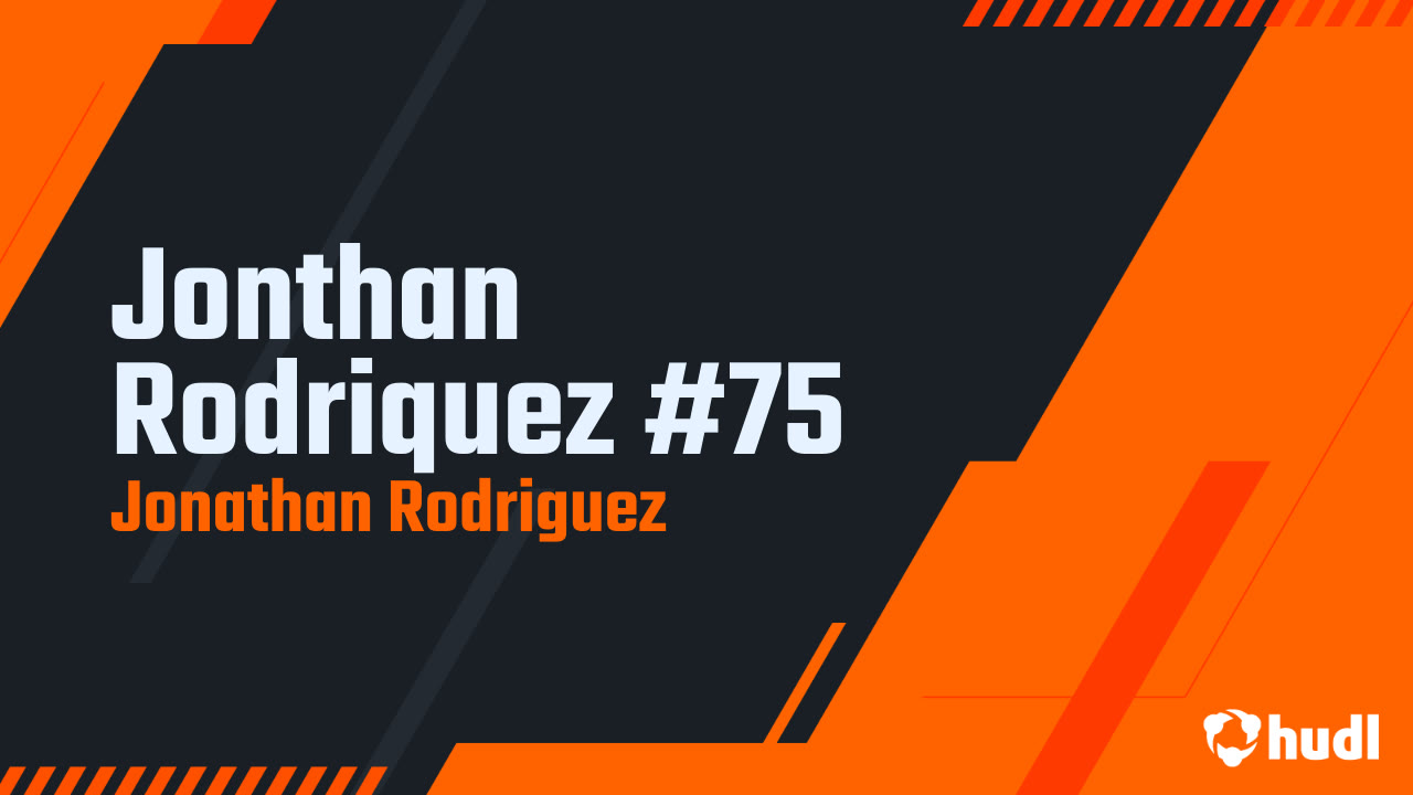 Jonthan Rodriquez #75 - Jonathan Rodriguez highlights - Hudl