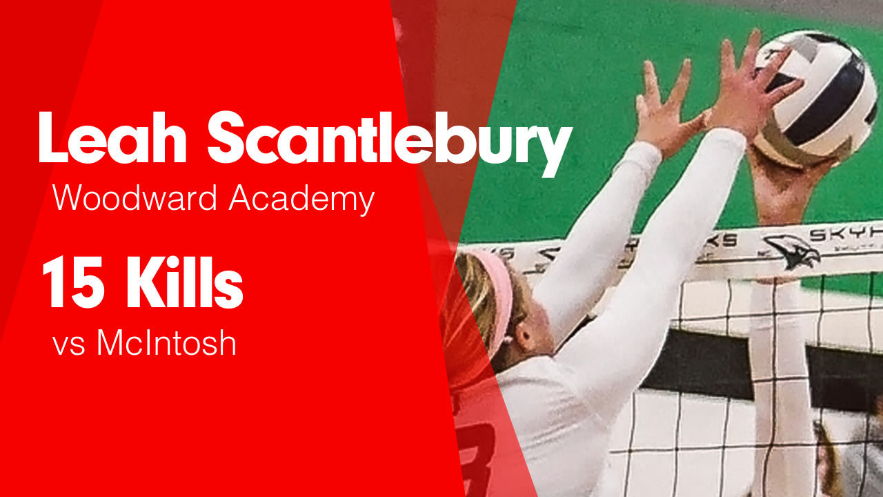15 Kills vs McIntosh - Leah Scantlebury highlights - Hudl