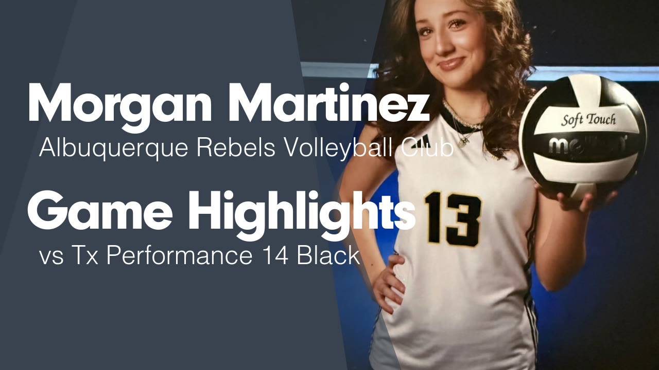 Game Highlights vs Tx Performance 14 Black - Morgan Martinez highlights ...