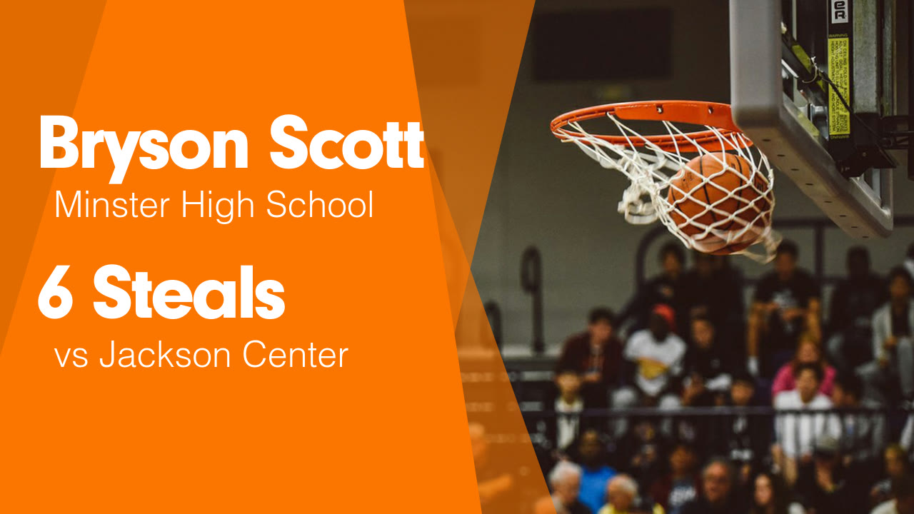 6 Steals vs Jackson Center - Bryson Scott highlights - Hudl