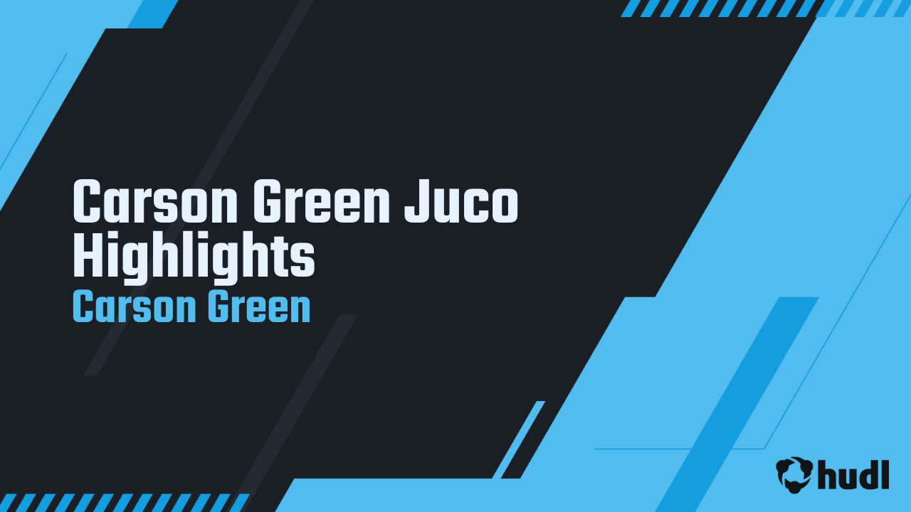 Carson Green Juco Highlights - Carson Green highlights - Hudl