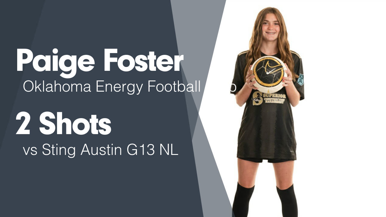 2 Shots vs Sting Austin G13 NL - Paige Foster highlights - Hudl