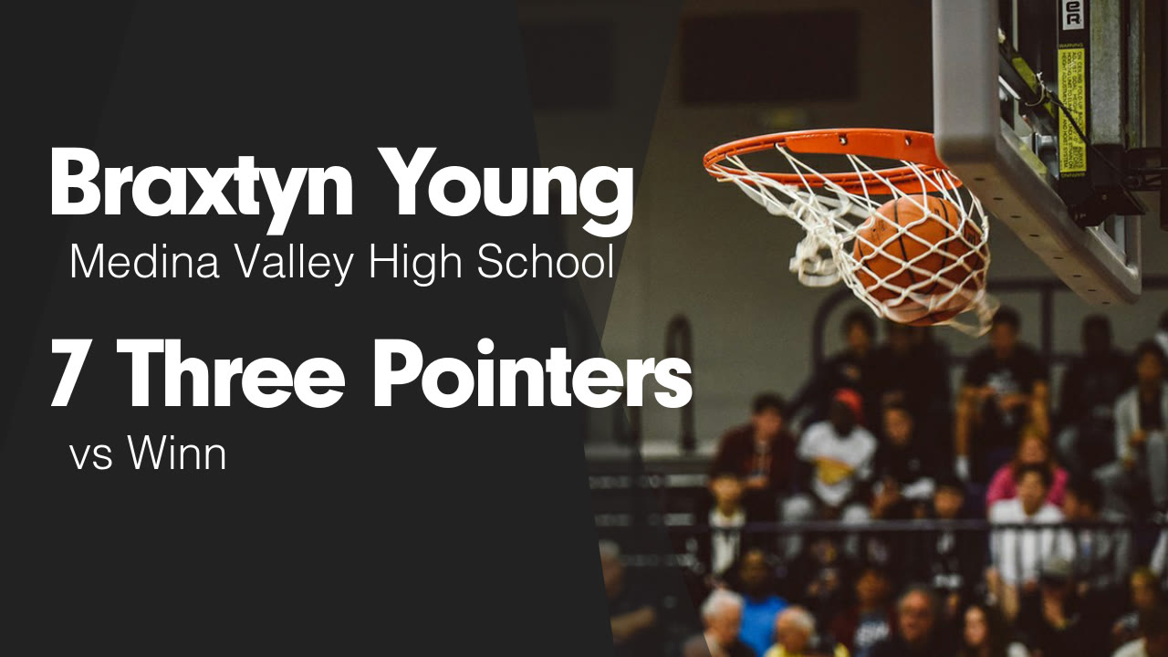 7 Three Pointers vs Winn - Braxtyn Young highlights - Hudl