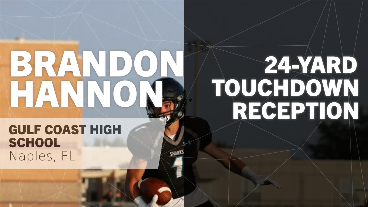 24-yard Touchdown Reception vs Riverdale - Brandon Hannon highlights - Hudl