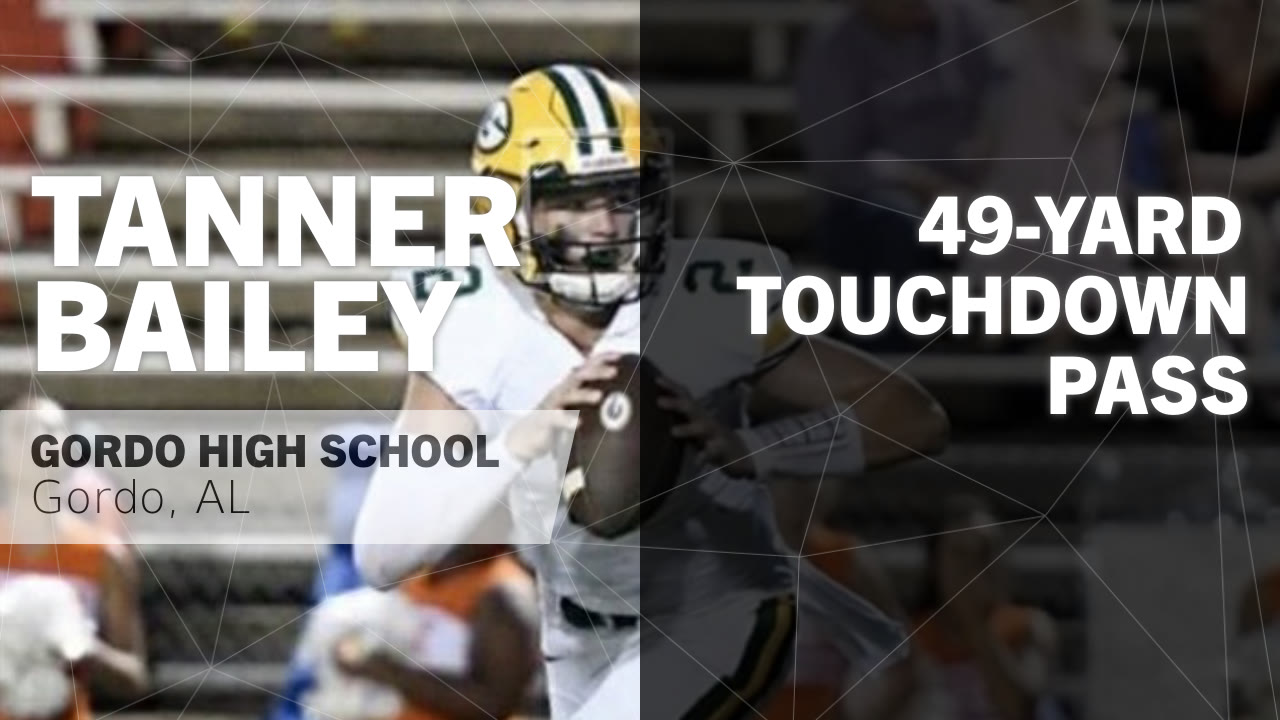 49-yard Touchdown Pass vs Mobile Christian - Tanner Bailey highlights ...