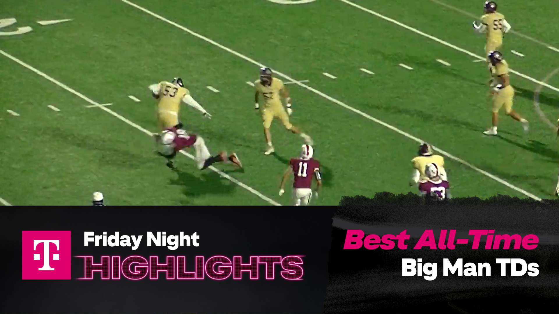 Everyone loves a Big Man TD! - Top 5 - Football highlights - Hudl